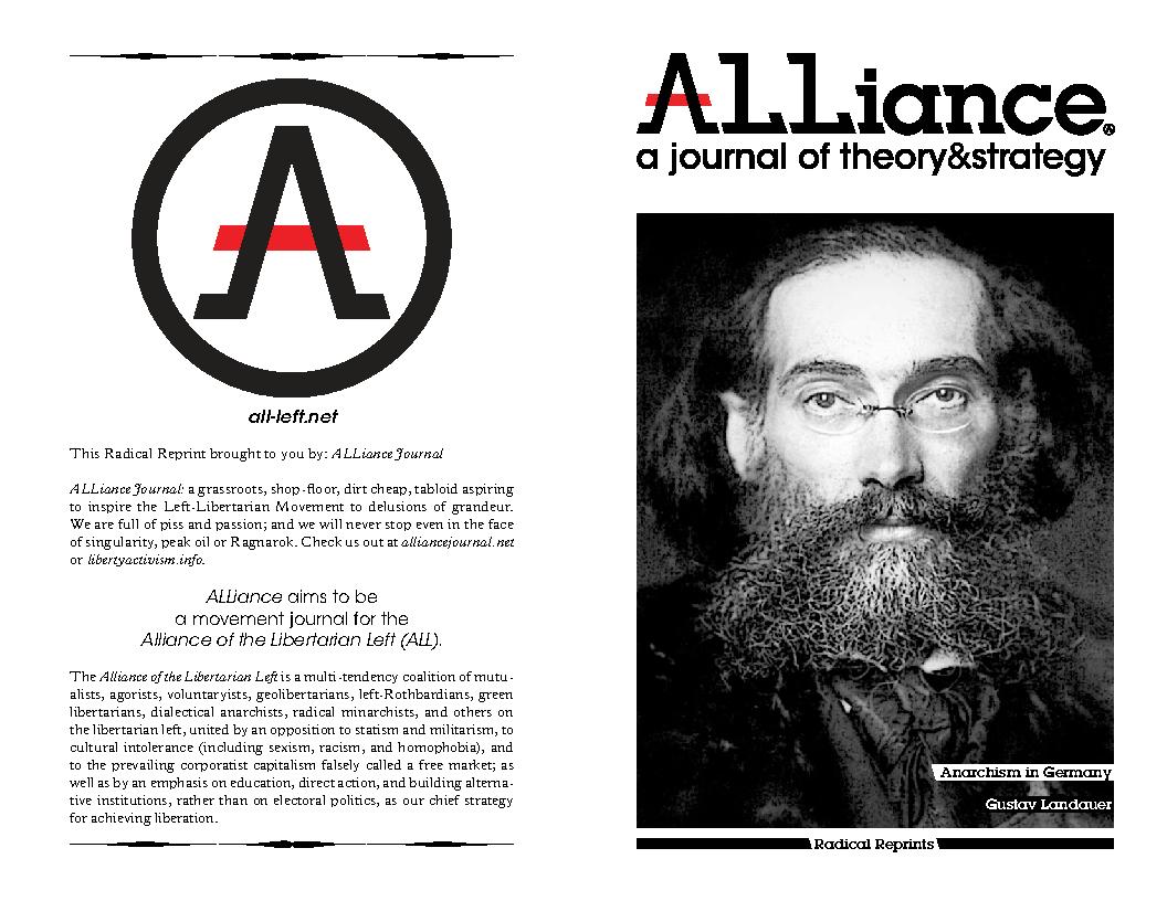 Left Market Anarchist Zines: Historical